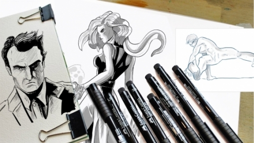 Teachlr.com | Digital Inking of illustrations