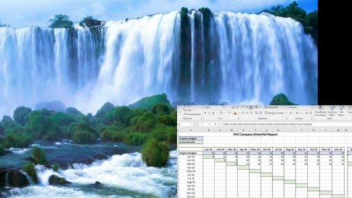Teachlr.com | Accounting 101: Create a Waterfall Report & Model In Excel