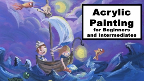 Teachlr.com | Acrylic Painting for Beginners and Intermediates